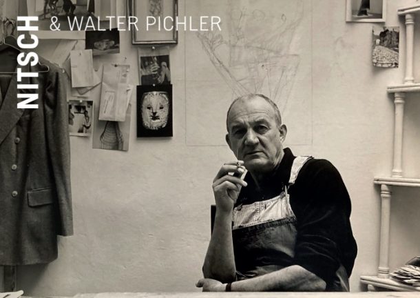 Walter Pichler. Arbeitstisch und Kombinierte Flaggen - Nitsch Foundation